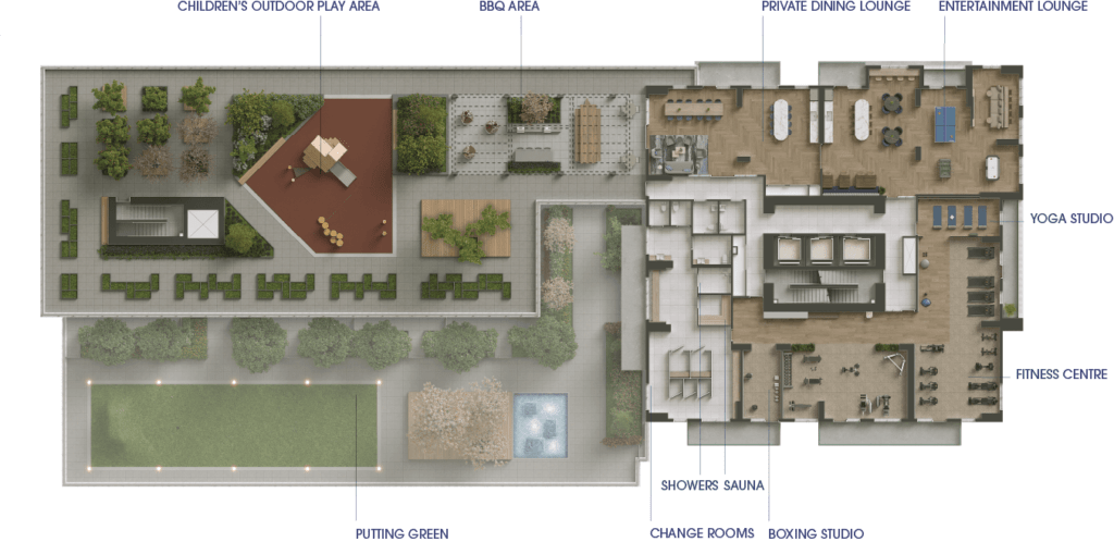 JUNO by Streetside: Modern Living in Surrey City Centre | Amenities